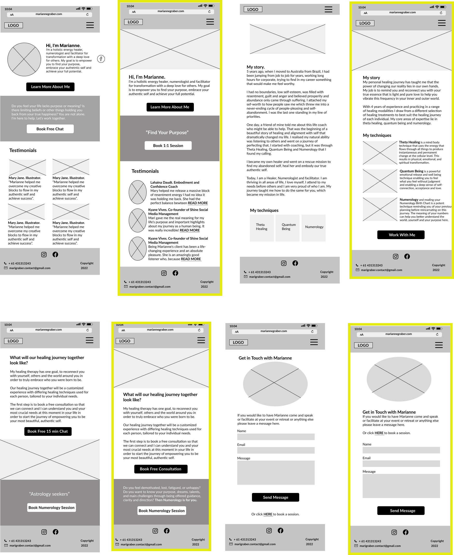 X Branding and identity - Josie Clair